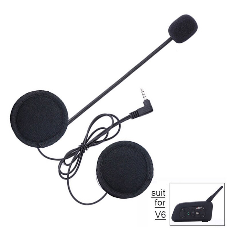 1 Pc Bluetooth Helm Headset Mic Speaker Intercom B... – Vicedeal