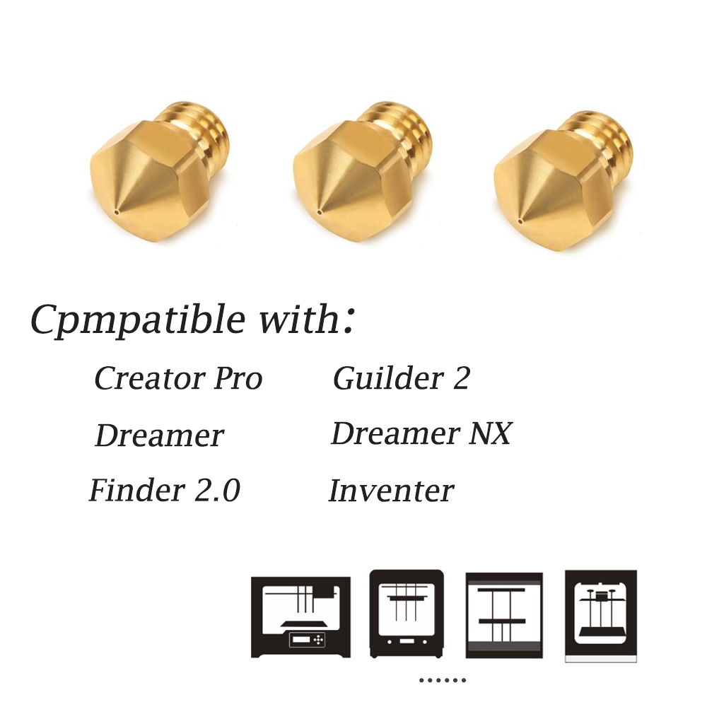 Flashforge 3d tulostimen suulakepuristimen suutins... – Grandado