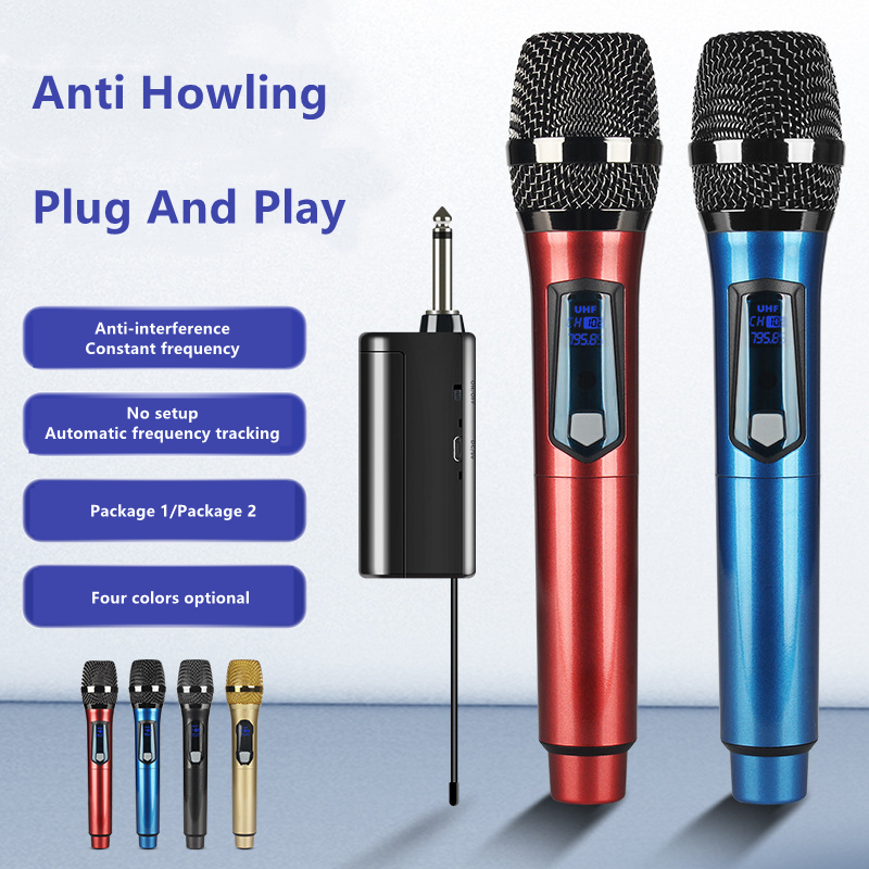 Draadloze Usb Microfoon Karaoke Luidspreker Presta... – Grandado