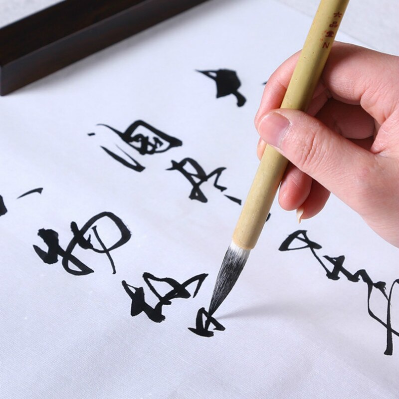 Chinese Brush Pen Set Caligrafia 3 Stuks Lange Wol... – Grandado