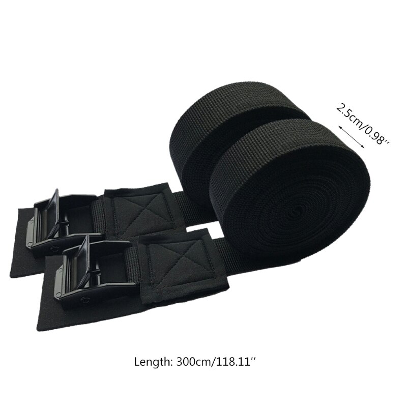 Tie Down Strap Padded Cam Lock Buckle Cargo Straps... – Grandado
