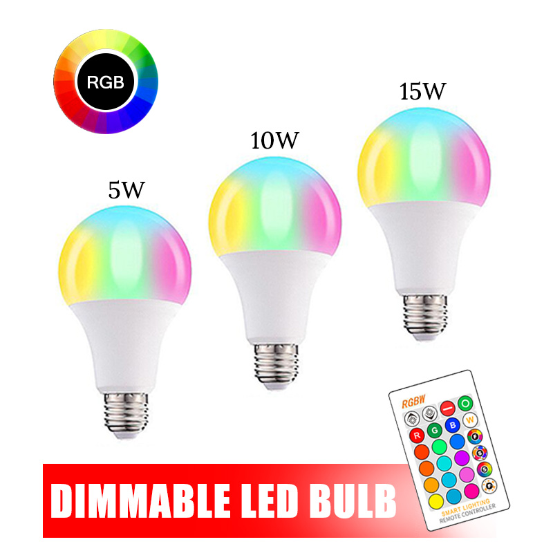 15W Bluetooth Smart Bulb LED 5W 10W RGB Magic Lamp... – Vicedeal