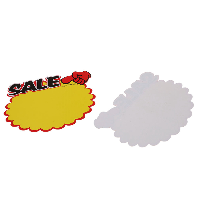 Supermarket Advertising Sign Price Tags P-OP Paper... – Grandado