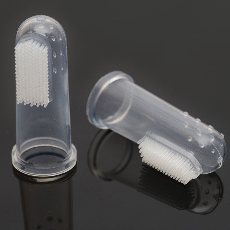 Pet toothbrush silicone toothbrush pet finger toot... – Vicedeal