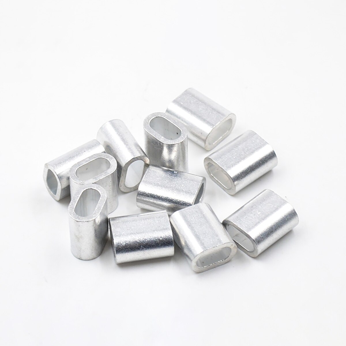 1pcs M14- M26 Wire Rope Clip Aluminum Oval Sleeves... – Vicedeal
