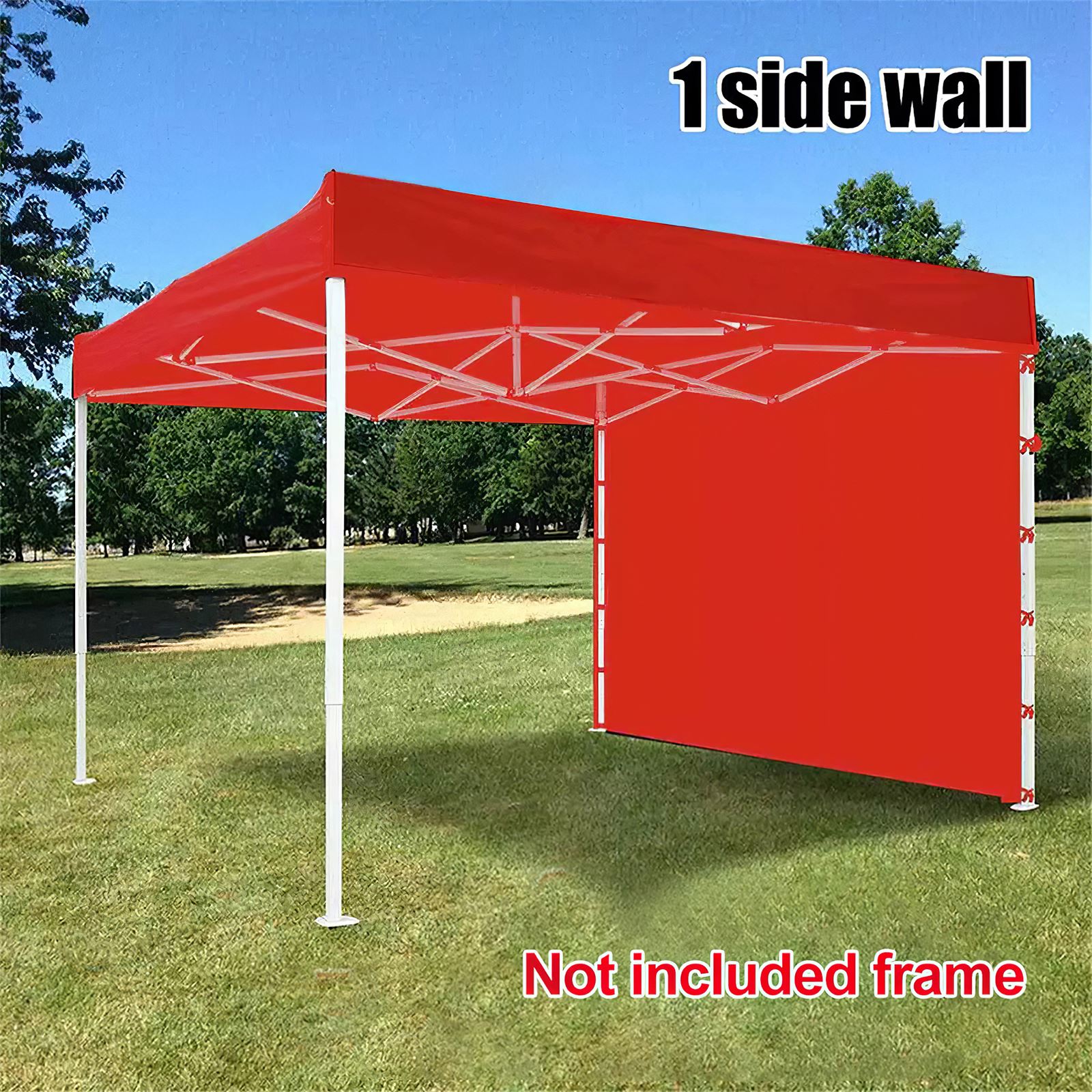 White/Red Gazebo Roof Waterproof Garden Tent Outdo... – Vicedeal