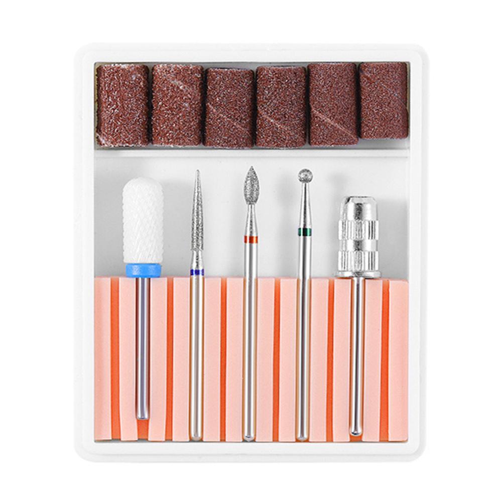 6 hoder mini manikyr slipemaskin kit fjerner død h... – Grandado