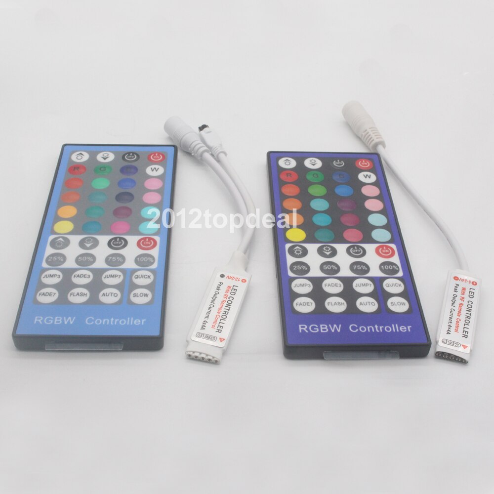 40key IR/RF RGBW LED controller 5 Pin 2A x 4 chann... – Grandado