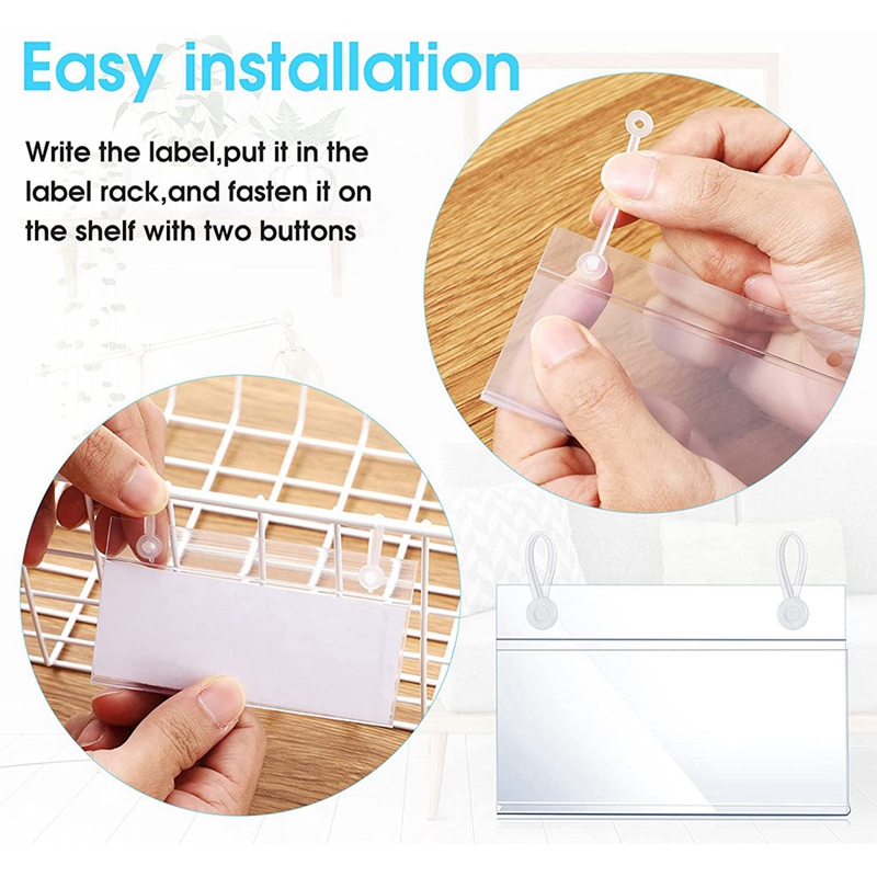 Label Holders Basket,Wire Shelf Label Holder Price... – Vicedeal