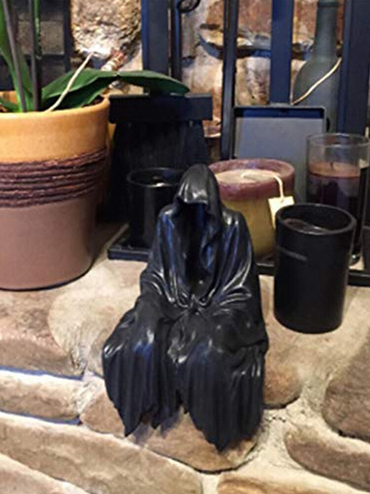 Reaping Solace The Creeper Reaper Sitting Statue R... – Grandado