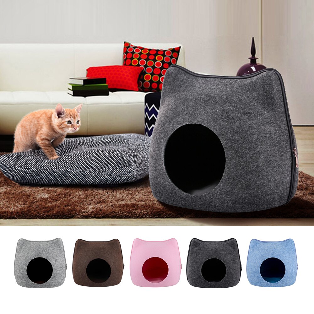 Cat Pet Cave Cat Cave Bed Cat Bed for Cats Kittens... – Grandado