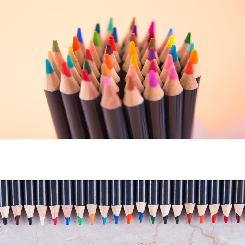 Color pencil hand painting students with water-sol... – Grandado