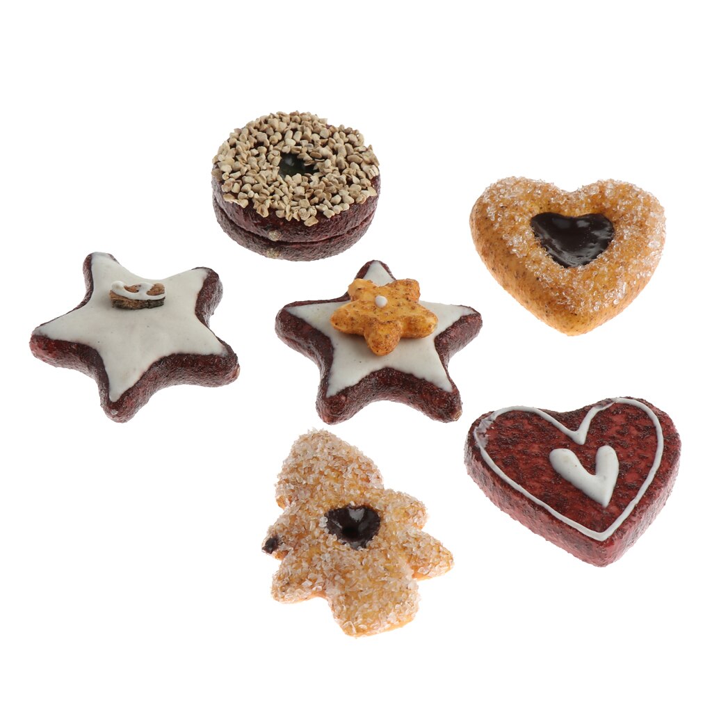 Artificial Cookies Set Simulation Biscuits Dessert... – Grandado