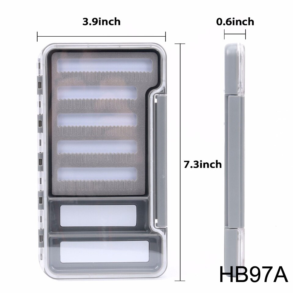 Maximumcatch Fly Box Schlank Wasserdicht Einfach G... – Vicedeal
