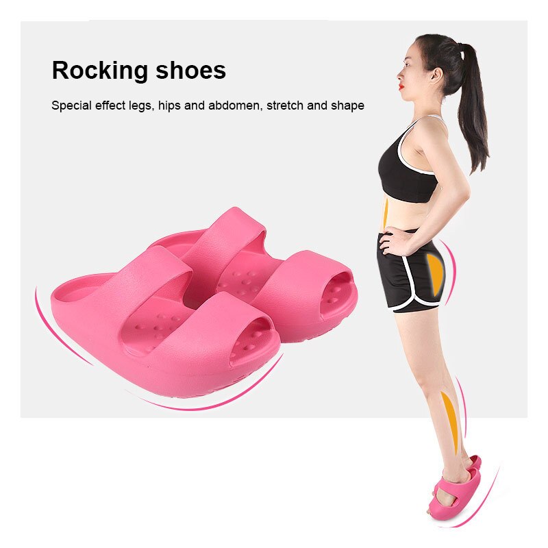 Swing Slippers Four Seasons Anti-skid Slope Heel Y... – Grandado