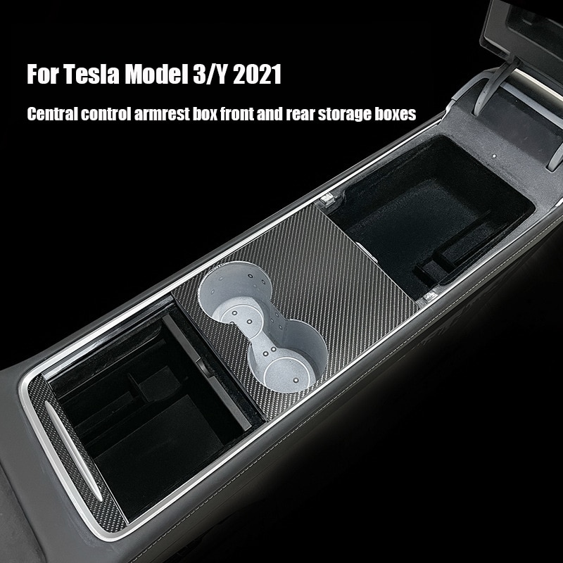 For Tesla Model 3 Y 2022Car Armrest Box Storage Or... – Vicedeal