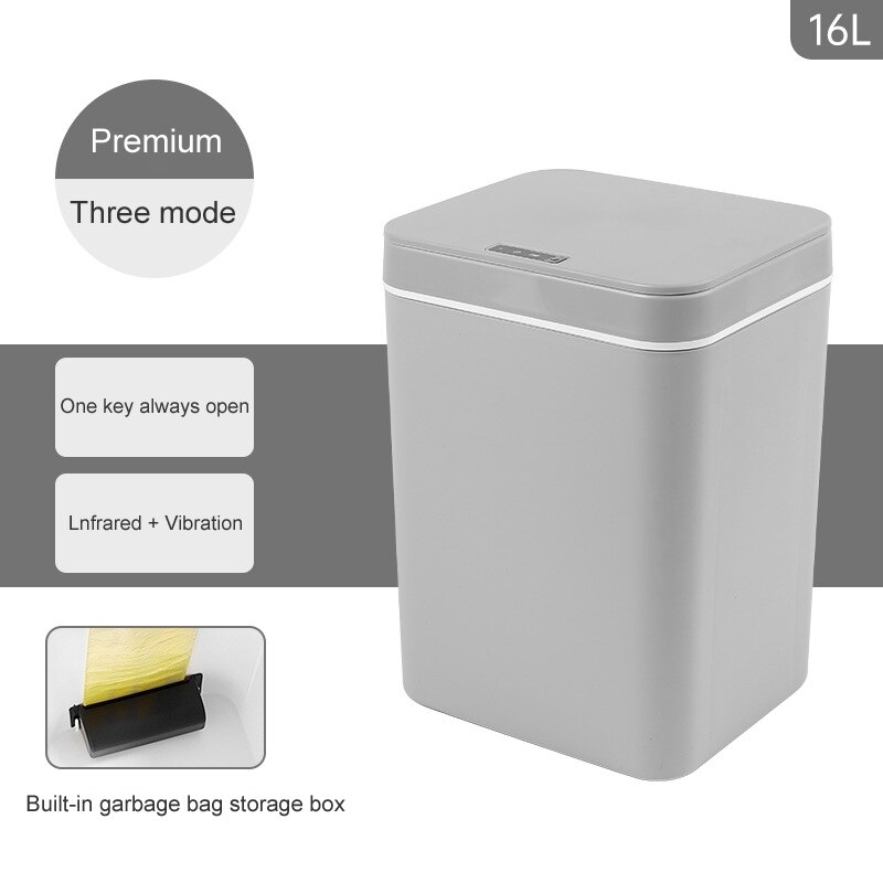 Smart Sensor Trash Can Automatic Touchless Kitchen... – Grandado