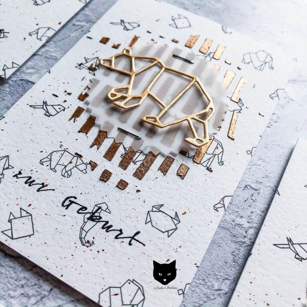 Plantillas de animales para cortar Metal plantillas para álbum de ...