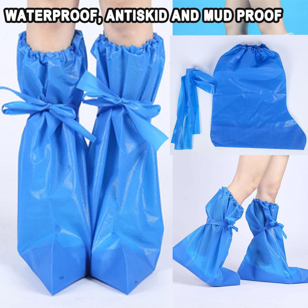 2 Pairs Waterdicht Anti Slip Boot Covers Plastic W... – Grandado