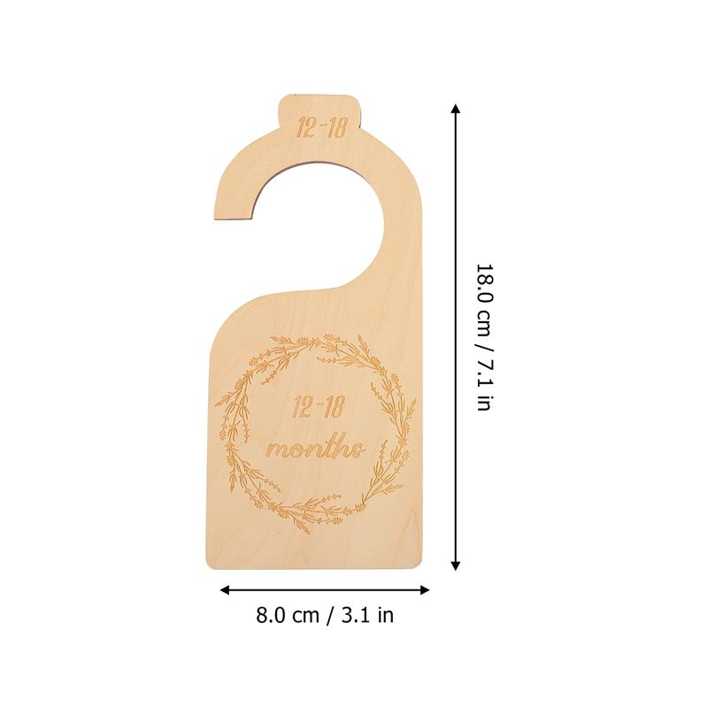 7Pcs Clothes Size Signs Wooden Appreal Signs Wardr... – Grandado