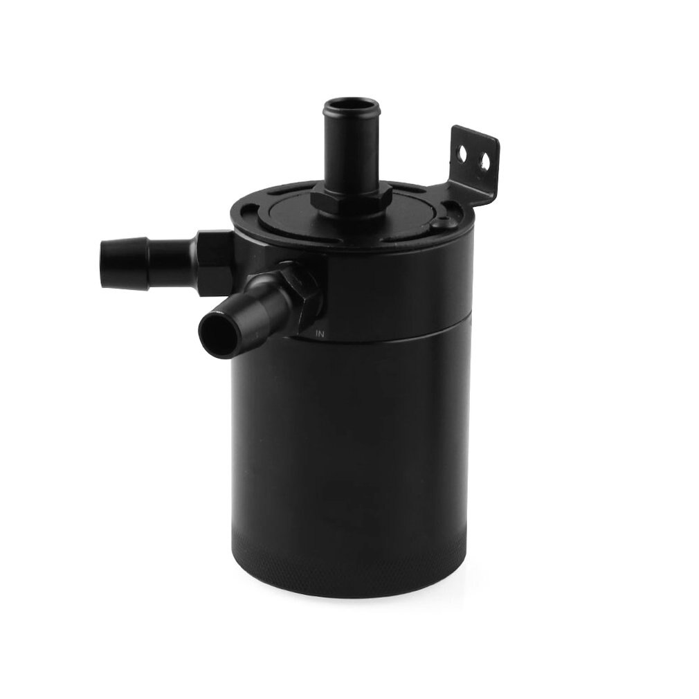Compact Baffled Oil Catch Can 2-Port 2-hole Ventil... – Grandado