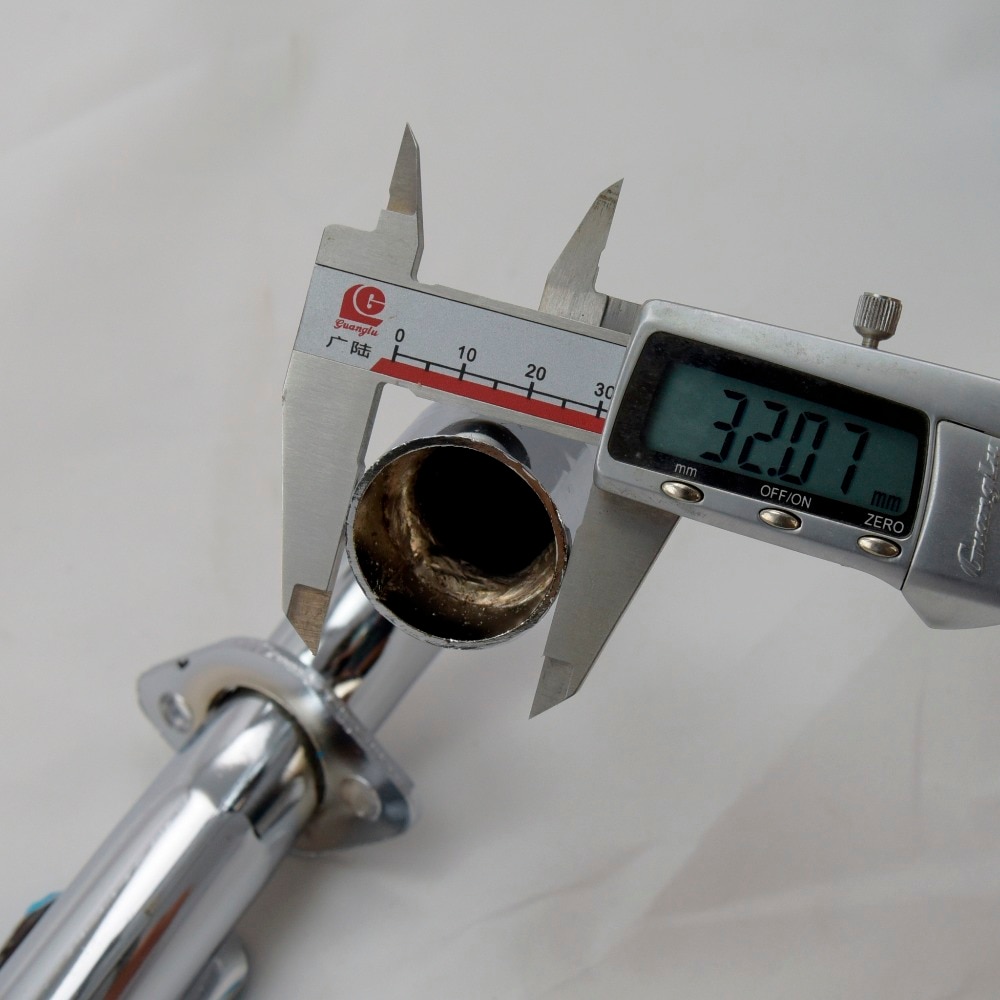 Apollo dual exhaust pipe bullet off-road motorcycl... – Grandado