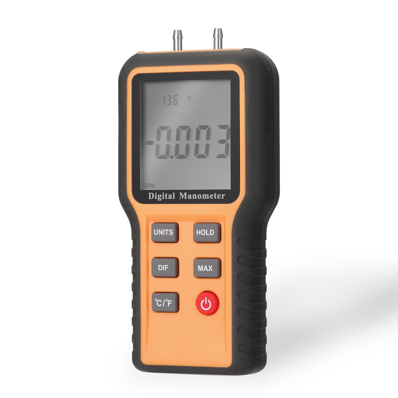 Digital Manometer LCD Display ℃ ℉ Switchable 12 Pr... – Grandado