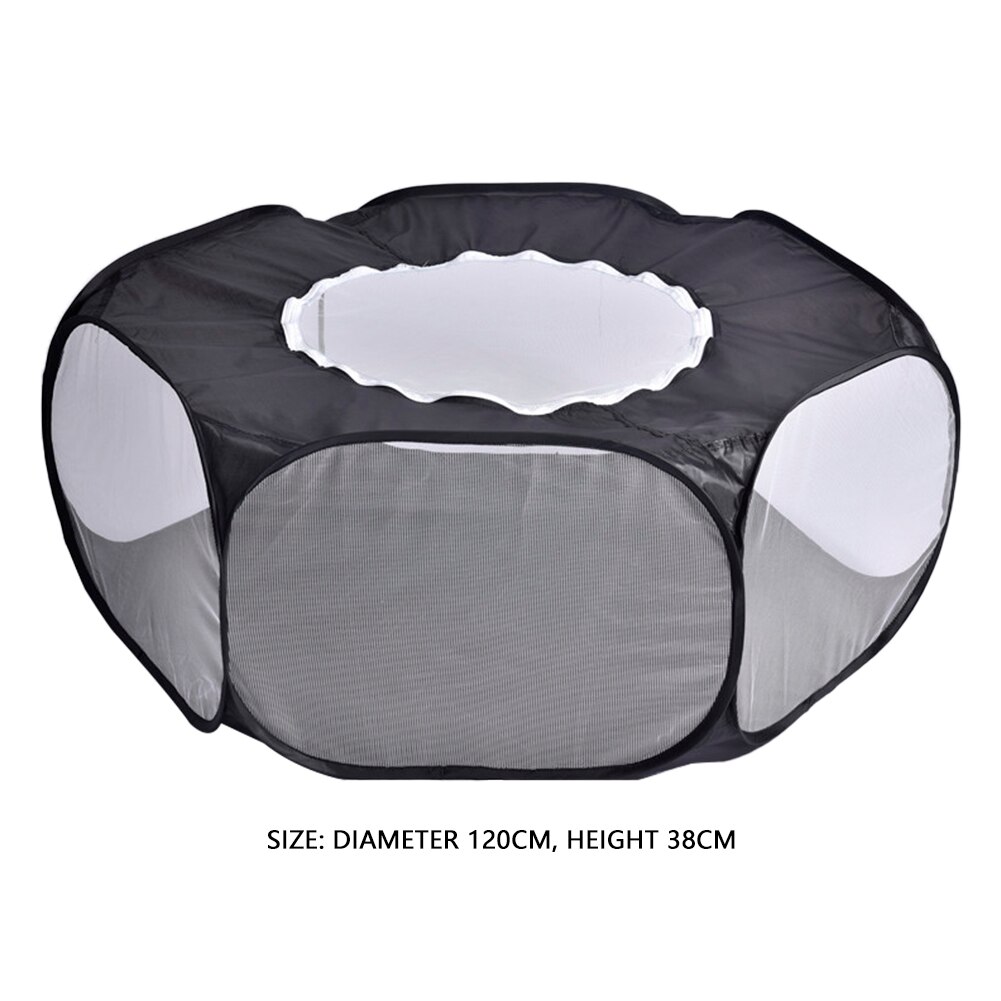 Pure Color Mesh Fence Foldable Pet Cat Hamster Ind... – Grandado