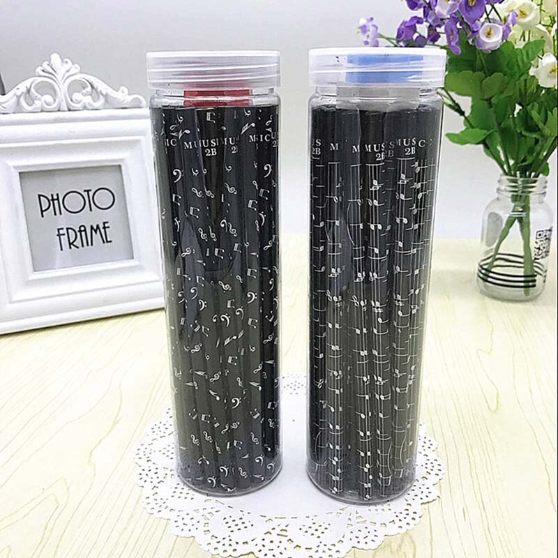 Musical Note Pencil 2B Standard Round Pencil Music... – Grandado