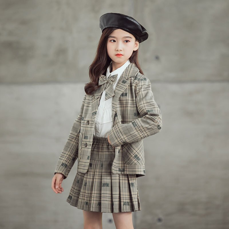 spring winter kid baby girls clothes teenager JK u... – Vicedeal