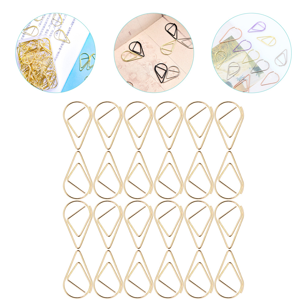100 Stuks Paperclip Clips Papierwerk Bladwijzers B... – Grandado