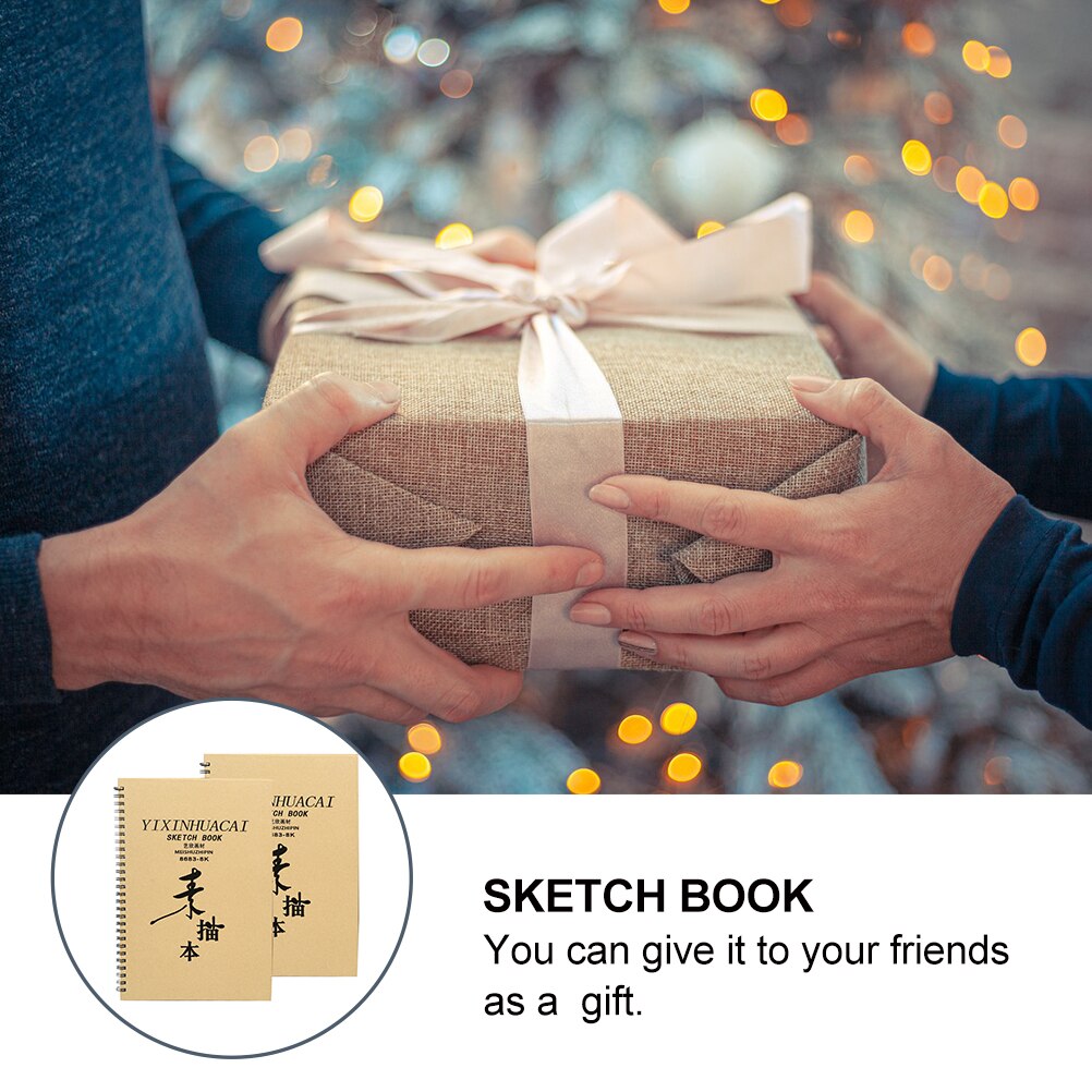 2Pcs Art Drawing Students Sketchbook Paper Paintin... – Vicedeal