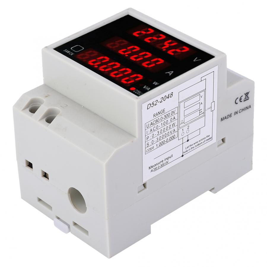 Digital Power Meter D52-2048 Multi-Function Meter ... – Grandado