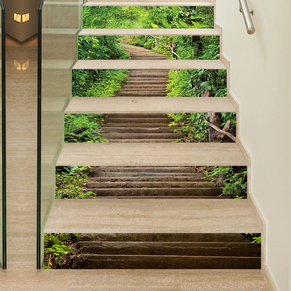 DIY Forest Stairway Stickers for Stair Decoration ... – Grandado