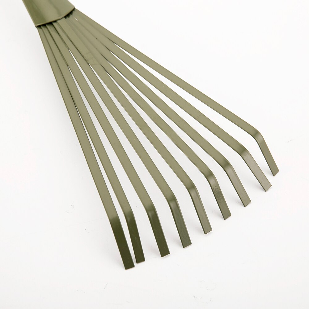 Sungmor 9 Strong Tines Gardening Leaf Rake Hand To... – Vicedeal