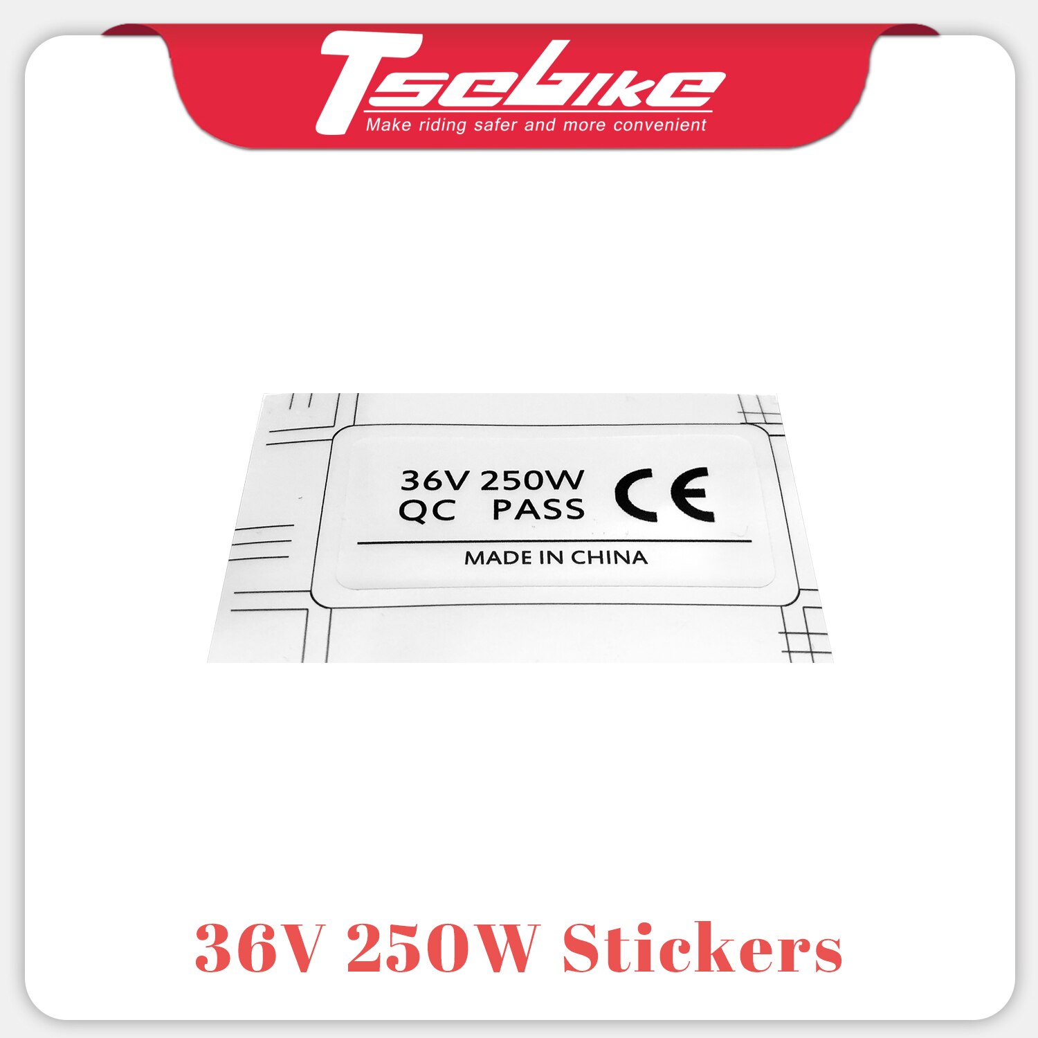 36V 250W Mid Drive Motor Sticker Electric Bicycle ... – Grandado