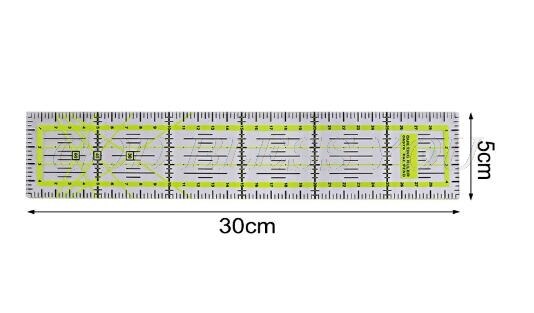 30/45/60cm quilting sy patchwork linjal skjæreverk... – Vicedeal