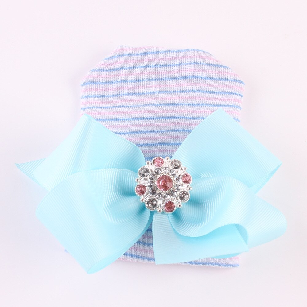 DreamShining Leuke Strik Baby Hoed Katoen Pasgebor... – Grandado