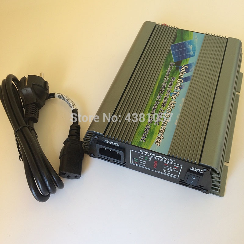 WV-500W Micro Grid Tie Inverter für 30 V/36 V Sola... – Grandado