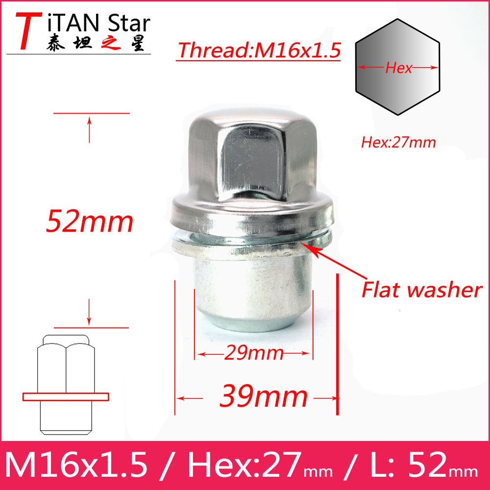 1PCS Car Wheel Nut for Land Rover Defender replace... – Grandado