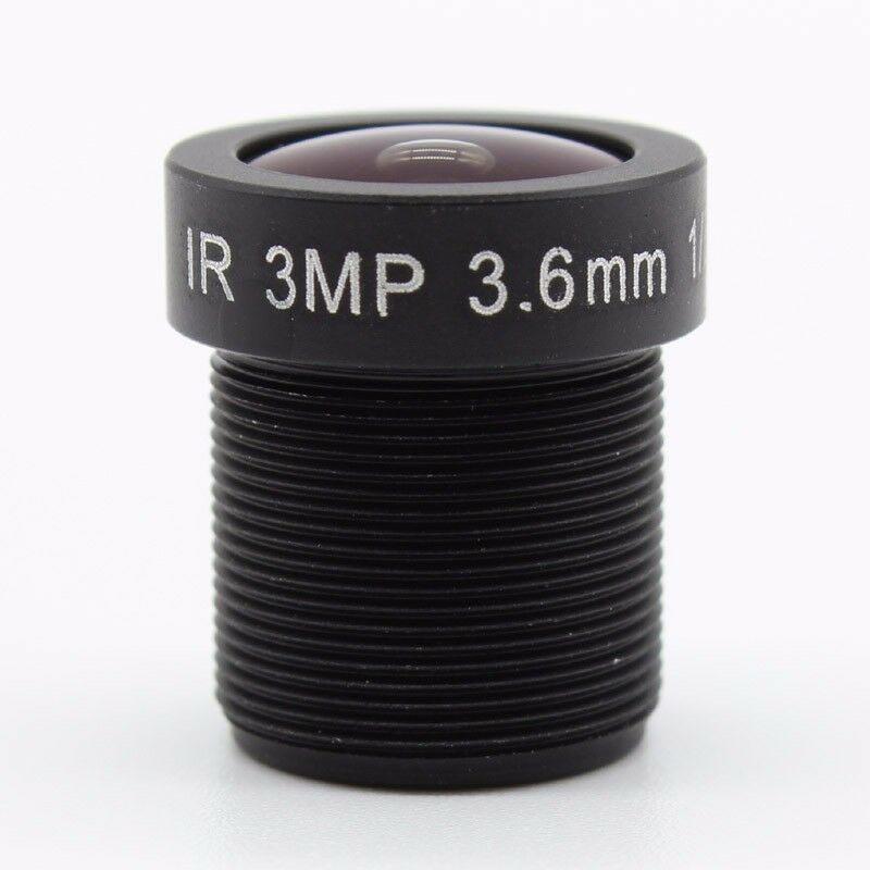 HD 3mp 3.6mm 128 Degree Wide Angle CCTV IR Lens M1... – Grandado