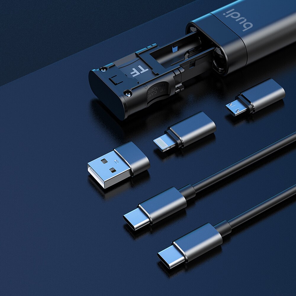 Budi 9 In 1 Multi-Functionele Kabel Stok Met Type ... – Vicedeal