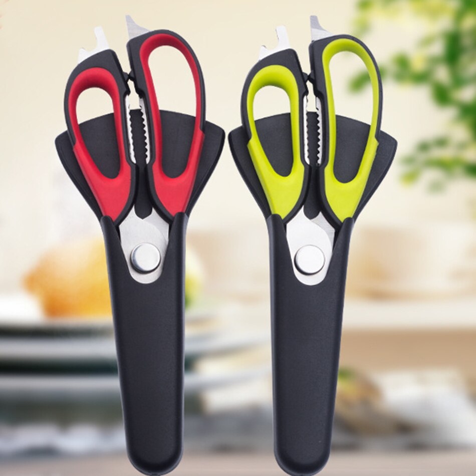 Kitchen multifunctional stainless steel scissors b... – Grandado