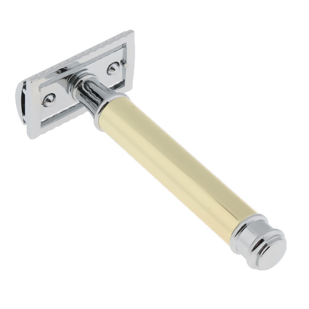 Men's Long Handle Metal Double Edge Saftey Raz... – Grandado