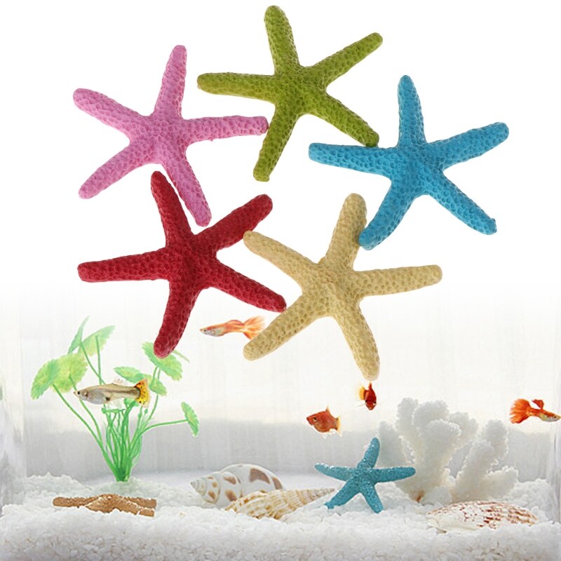 5pcs Fish Tank Artificial Starfish Decoration Aqua... – Grandado