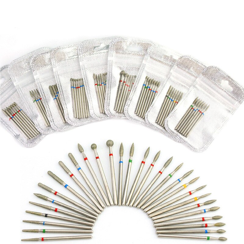 7/10 Pcs Nail Drill Bits Universal Milling Cutter ... – Vicedeal