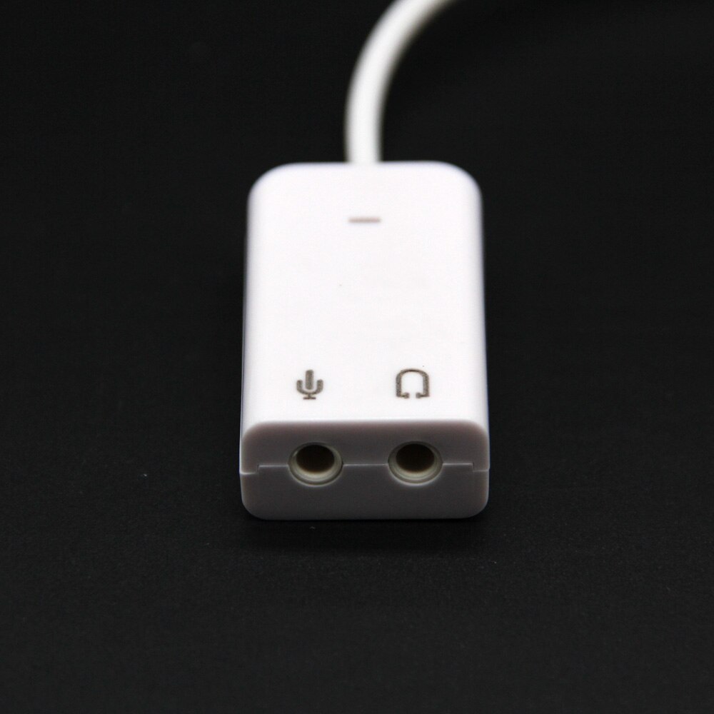 3D White 2.0 Virtual 7.1 Channel External USB Audi... – Grandado