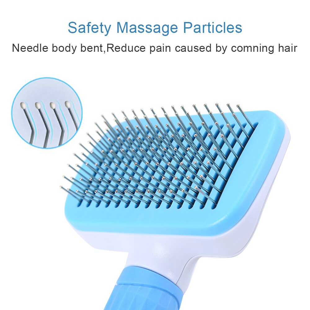 Self Cleaning Pet Dog Comb Hair Remover Pet Hair S... – Vicedeal