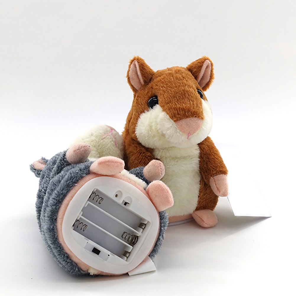 Talking Hamster Mouse Pet Plush Toy Cute Speak Sou... – Grandado