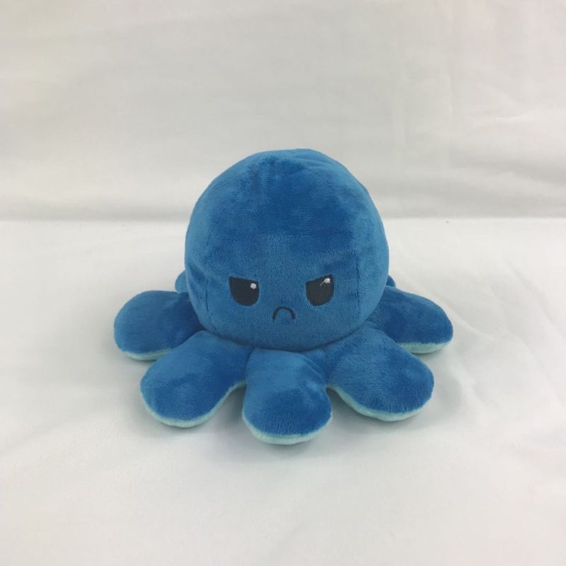 Leuke Octopus Knuffels Dubbelzijdig Flip Octopus P... – Grandado